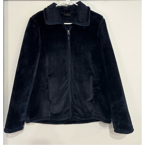 32 Degrees | Tops | 32 Degrees Heat Woman Soft Cozy Plush Velvet Jacket ...